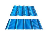 China Roofing Sheet Glazed Tile Double Layer Roll Forming Machine 5.5kw For Construction Material for sale