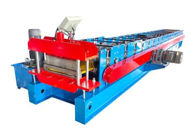 China Self Lock roof panel roll forming machine With Hole Forming high performance for sale