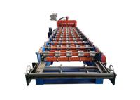 China Metal Roof Sheet Glazed Tile Roll Forming Machine 0-3m/Minute High Productivity for sale