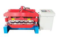 China 1200MM Galvanized Glazed Tile Forming Machine Roofing Panel Roll Forming Machine CE for sale