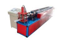 China Servo Drive Cutting Roller Shutter Door Slat Roll Forming Machine  12 Steps for sale