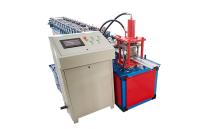 China Servo Drive Cutting Roller Shutter Door Slat Roll Forming Machine  12 Steps for sale