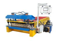 China Trapezoidal Color Steel Roof Sheet Roll Forming Machine Automatic for sale