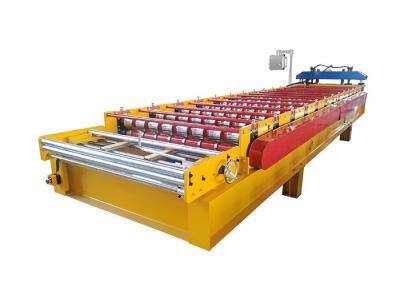 China High Precision Roof Sheet Manufacturing Machine Fast Production Chain Transmission for sale