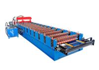 China Color Steel Corrugated Roll Forming Machine 8 - 20 M/Min for sale