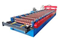 China Color Steel Corrugated Roll Forming Machine 8 - 20 M/Min for sale