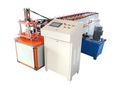China Smooth Shutter Door Roll Forming Production Line With Electronic Control System PLC Delta Touch Screen 5.6*1.2*1.5m for sale