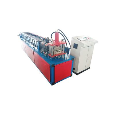 China Hydraulic Guide Column Cutting Mode Roller Shutter Door Roll Forming Machine 300 H Steel Main Frame 380V/50Hz/3Phase for sale