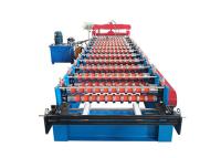 China Iron PPGI Steel Making Corrugated Roofing Sheet Forming Machine For 0.3mm Thick for sale