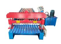 China Iron PPGI Steel Making Corrugated Roofing Sheet Forming Machine For 0.3mm Thick for sale