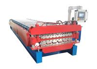 China 0.3-0.7mm Ppgi Roof Double Layer Sheet Roll Forming Machine for sale