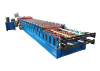 China 0.3-0.7mm Ppgi Roof Double Layer Sheet Roll Forming Machine for sale