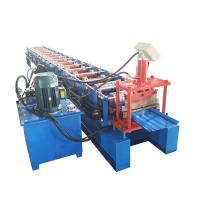 China Self Locked Strip Steel Roof Panel Roll Forming Machine 4kw for sale