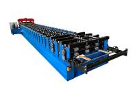 China Plate Bending Chain Floor Deck Roll Forming Machine For Sheet Metal Profile for sale
