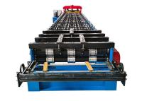 China Plate Bending Chain Floor Deck Roll Forming Machine For Sheet Metal Profile for sale