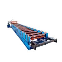 China Reliable Roll Forming Machine roofing sheet manufacturing 45# Steel Rollers Omron Encoder for sale
