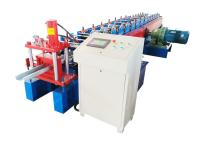 China Galvanized C Channel Roll Forming Machine Fully Automatic Hydraulic Drive Power 22 KW for sale