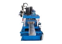 China Adjustable Size Purlin Roll Forming Machine Forming Steps 12 Rows 40# Hydraulic Oil for sale