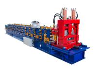 China Interchanged Section Z Purlin Making Machine , Cold Roll Forming Equipment Length Accurately for sale