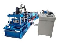 China U Shape Purlin Roll Forming Machine 20mm Middle Plate For Construction Material Making for sale