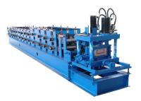 China Cold Iron Steel C Purlin Roll Forming Machine With PLC Computer Control Systerm for sale