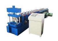 China Fast Speed U Purlin Roll Forming Machine Tension Type Decoiler Maximum Load Capacity 5 Ton for sale
