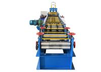 China Adjustable multiple models galvanized steel C / U / Z purlin roll forming machine with CE / ISO for sale