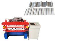 China Speed 8-12 M/Min Double Layer Roll Forming Machine Roller Material 45# Steel for sale