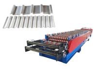China Speed 8-12 M/Min Double Layer Roll Forming Machine Roller Material 45# Steel for sale