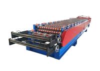 China Speed 8-12 M/Min Double Layer Roll Forming Machine Roller Material 45# Steel for sale