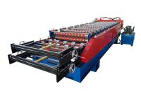 China Double layer roll forming machine metal roofing corrugated steel sheet wall panel tile making machine for sale