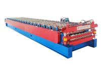 China Weight 5.4T Glazed Tile Making Machine , Wall Sheet Roll Forming Machine ISO9001 Approved for sale