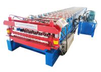 China Weight 5.4T Glazed Tile Making Machine , Wall Sheet Roll Forming Machine ISO9001 Approved for sale