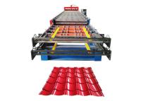 China Rib Roof / Corrugated Steel Panel Roll Forming Machine With Hydraulic Driving System for sale