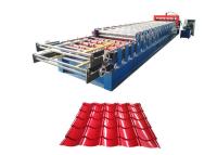 China Rib Roof / Corrugated Steel Panel Roll Forming Machine With Hydraulic Driving System for sale