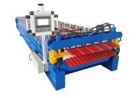 China Hydraulic Driving Double Layer Roll Forming Machine Suitable Thickness 0.3-0.8mm for sale