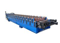 China 2 Types Iron Sheet Making Machine , Profile Roll Forming Machine 16 Rows Rollers for sale