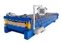 China Wall Sheet Portable Metal Roof Roll Forming Machine Material Expand Width 1250mm for sale