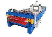 China Wall Sheet Portable Metal Roof Roll Forming Machine Material Expand Width 1250mm for sale
