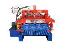China 868-836 Aluminium Roll Forming Machine , Glazed Tile Roll Forming Machine Plate Width 1000mm for sale