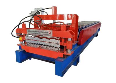 China Weight 4.5 Tons Double Layer Roll Forming Machine Any Two Profiles Combination Available for sale