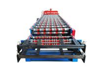 China Middle Plate 16mm Steel Sheet Roll Forming Machine With Two Different Profile Design for sale