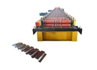 China Diameter 95mm Floor Deck Roll Forming Machine Russian / European Style Pump Power 15kw for sale