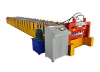 China Bearing Plate Metal Deck Forming Machine , High Efficient Floor Tiles Making Machine for sale
