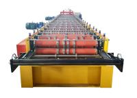 China Easy Operate Floor Deck Roll Forming Machine Effective Width 1000mm For Building Construction for sale