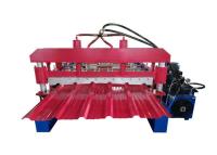 China Hydraulic Drive Sheet Metal Roll Forming Machines Material Expand Width 1200mm for sale