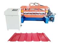 China Power 4 Kw Color Steel Roll Forming Machine , Cold Roll Forming Equipment Speed 20-25 M/Min for sale