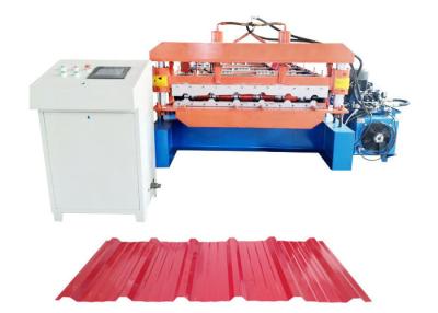 China Power 4 Kw Color Steel Roll Forming Machine , Cold Roll Forming Equipment Speed 20-25 M/Min for sale