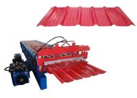 China Power 4 Kw Color Steel Roll Forming Machine , Cold Roll Forming Equipment Speed 20-25 M/Min for sale