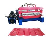China Thickness 0.2-0.8mm Automated Roll Forming Machine , Cold Roll Forming Machine Power 4 KW for sale